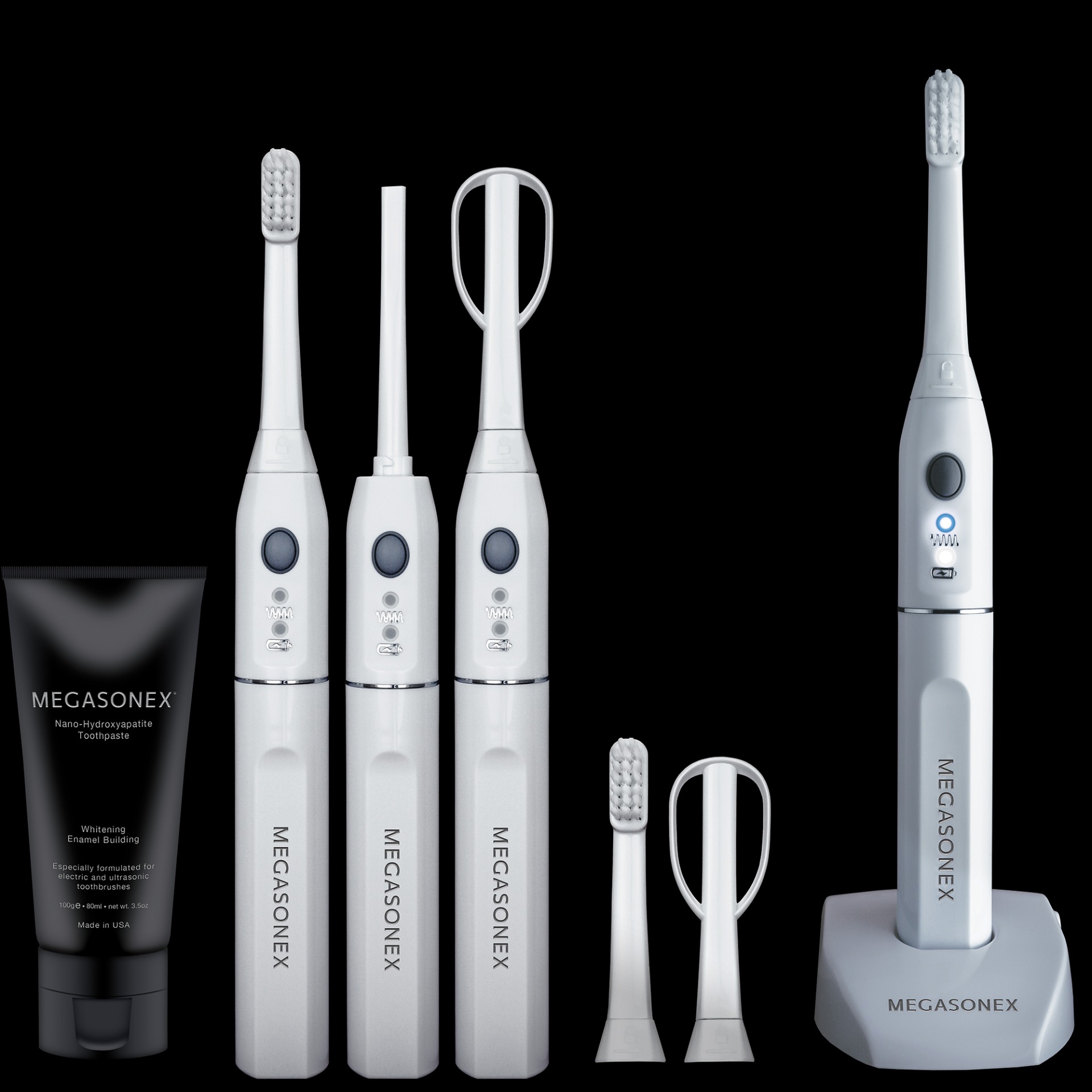 Megasonex ultrasound toothbrush - MEGASONEX STORE CEE